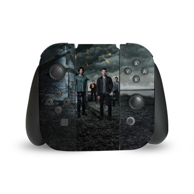 Supernatural Key Art Sam, Dean, Castiel & Crowley Vinyl Sticker Skin Decal Cover for Nintendo ...