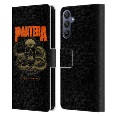 Pantera Art Drag The Waters Leather Book Wallet Case Cover For Samsung ...