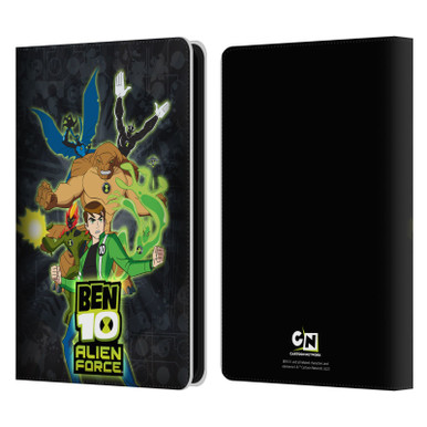Ben 10: Alien Force Graphics Character Art Leather Book Wallet Case ...