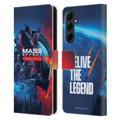 EA Bioware Mass Effect Legendary Graphics Key Art Leather Book Wallet ...