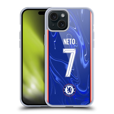 Chelsea Football Club 2024/25 Players Home Kit Pedro Neto Soft Gel Case ...