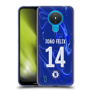 Chelsea Football Club 2024/25 Players Home Kit João Félix Soft Gel Case ...