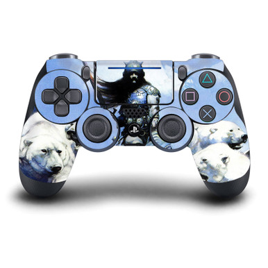 Frank Frazetta Medieval Fantasy Art Silver Warrior Vinyl Sticker Skin ...