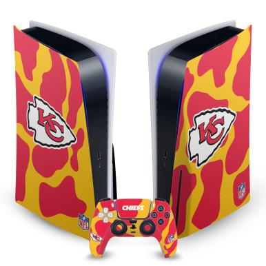 NFL Kansas City Chiefs Cow Vinyl Sticker Skin Decal Cover for Sony PS5 ...