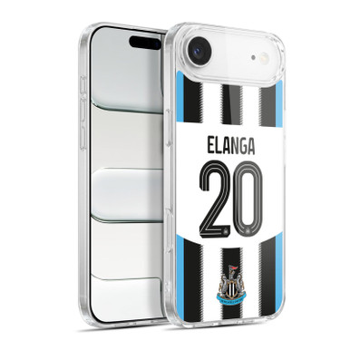 Newcastle United Football Club 2025/26 Players Home Kit Anthony Elanga ...