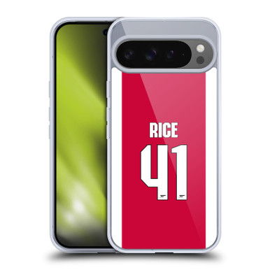 Arsenal FC 2025/26 Players Home Kit 1st Group Declan Rice Soft Gel Case ...