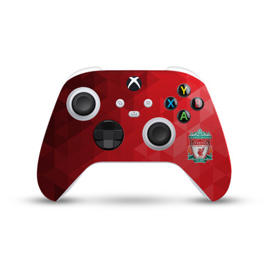 Liverpool Football Club Art Crest Red Geometric Vinyl Sticker Skin ...