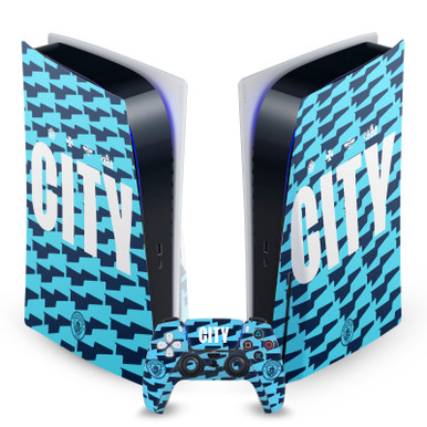 Manchester City Man City FC Logo Art City Pattern Vinyl Sticker Skin ...