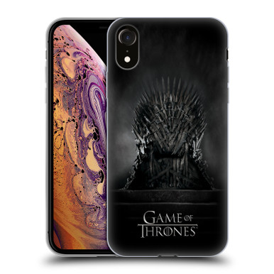 HBO Game of Thrones Key Art Iron Throne Soft Gel Case for Apple iPhone ...