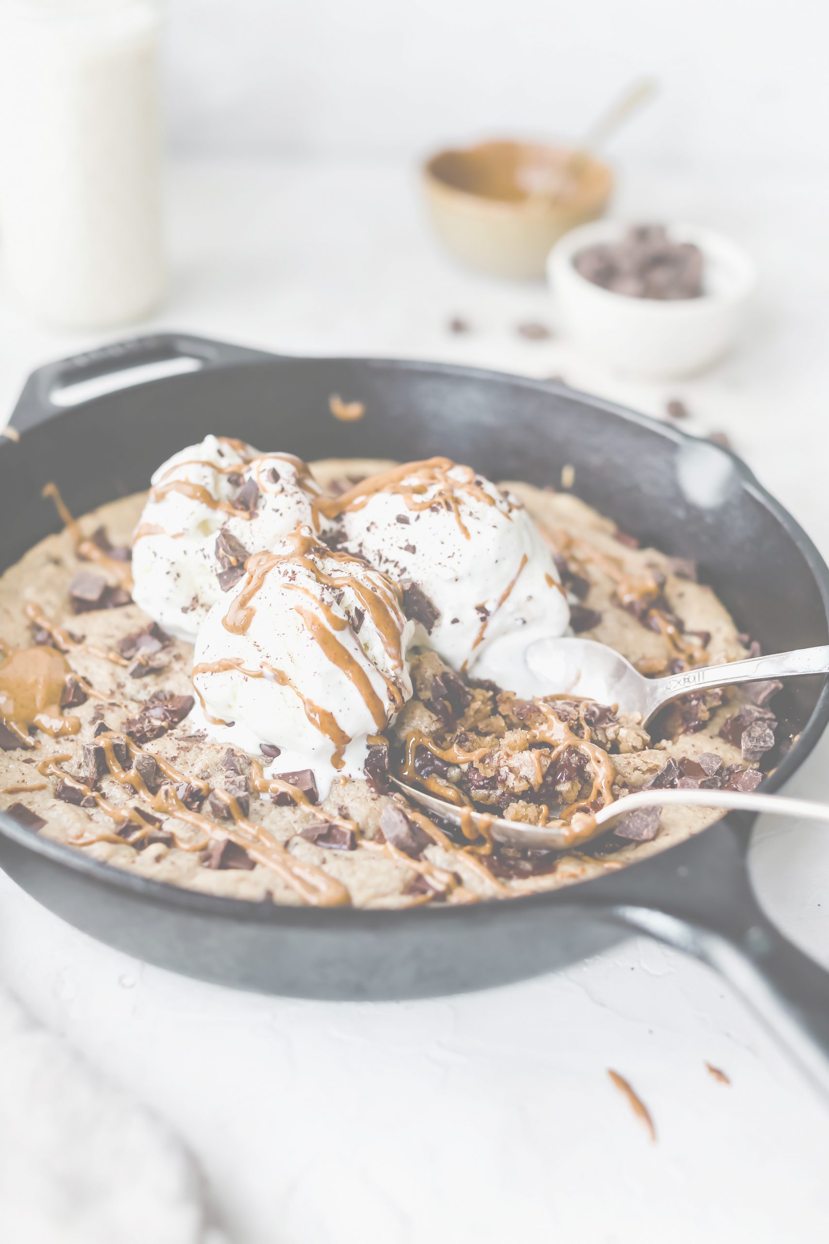 Recipe: Chocolate Chip Skillet Cookie - Cooks of Crocus Hill