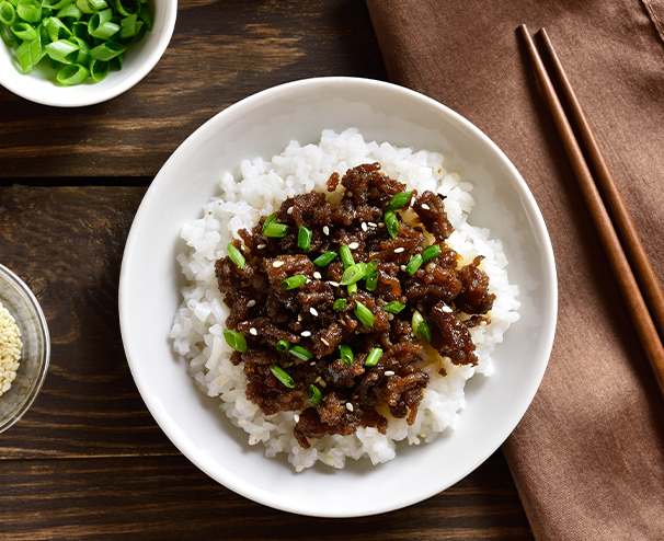 Recipe: Korean Ground Beef and Rice Bowls - Cooks of Crocus Hill