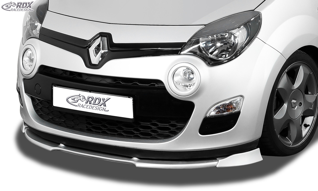 RDX Front Spoiler VARIO-X for RENAULT Twingo 2 Phase 2 2012-2014 Front Lip Splitter - Ultimate ...