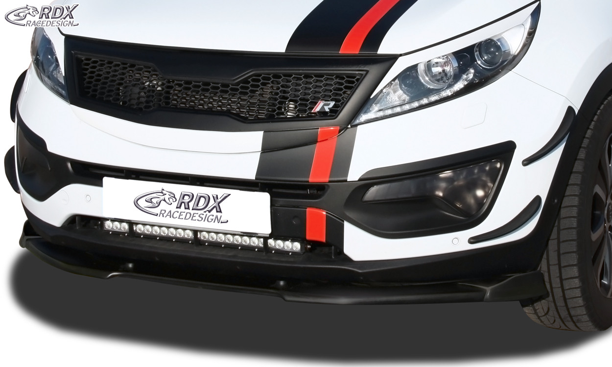 RDX Front Spoiler VARIO-X for KIA Sportage (SL) Front Lip Splitter - Ultimate Customs