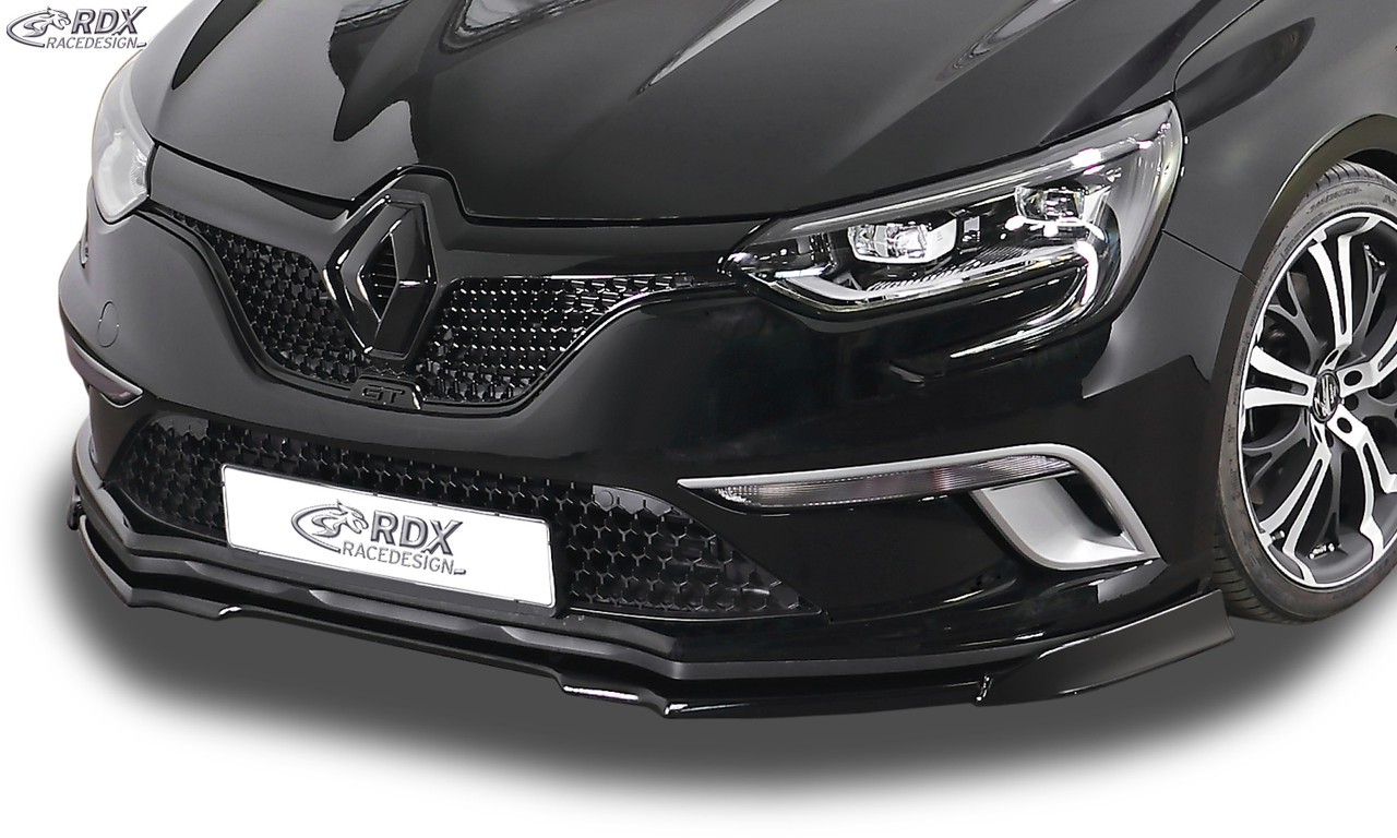 RDX Front Spoiler VARIO-X for RENAULT Megane 4 Sedan & Grandtour for GT & GT-Line Front Lip ...