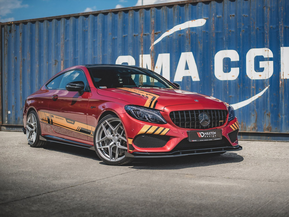 CMST Carbon Fiber Wide Body Kit For Mercedes-Benz C43 C300, 60% OFF