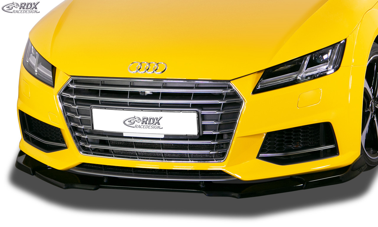 RDX Front Spoiler VARIO-X for AUDI TT (FV/8S) -2018 (S-Line Frontbumper ...