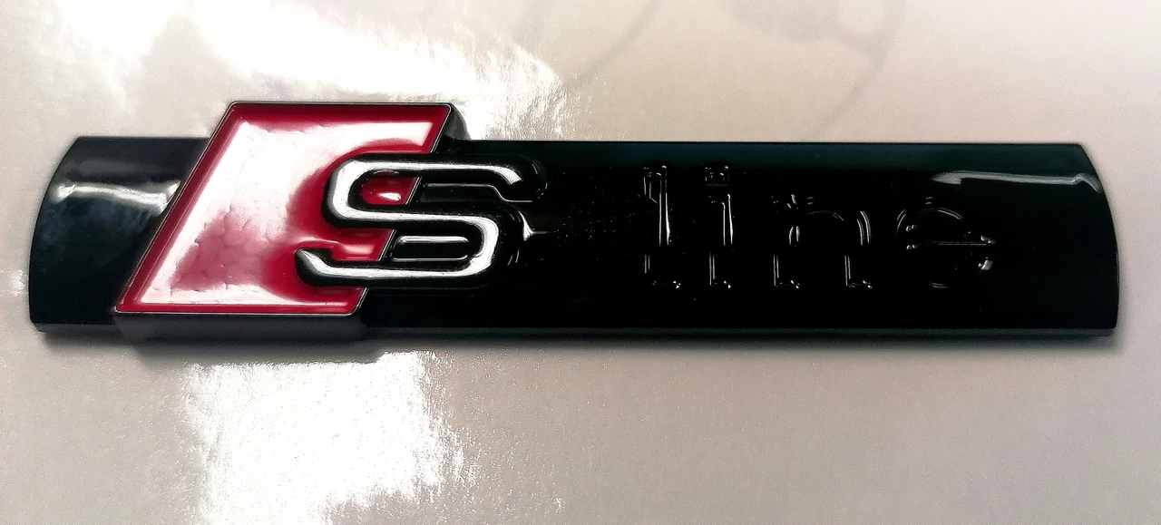 Gloss Black S-Line badge