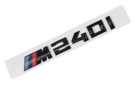 Gloss Black BMW M240i Badge
