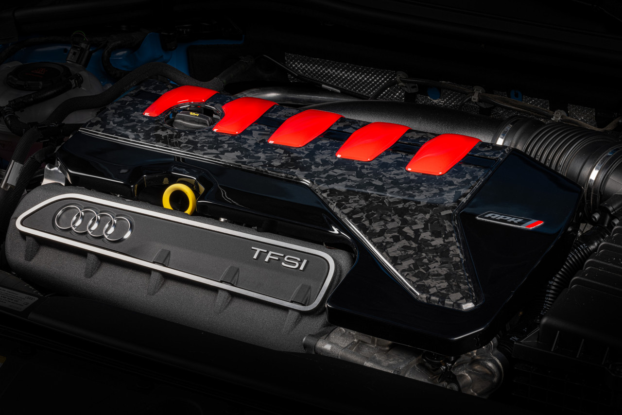 APR Forged Carbon Fibre Engine Cover - 2.5T RS3, TT RS, RS Q3, and ...
