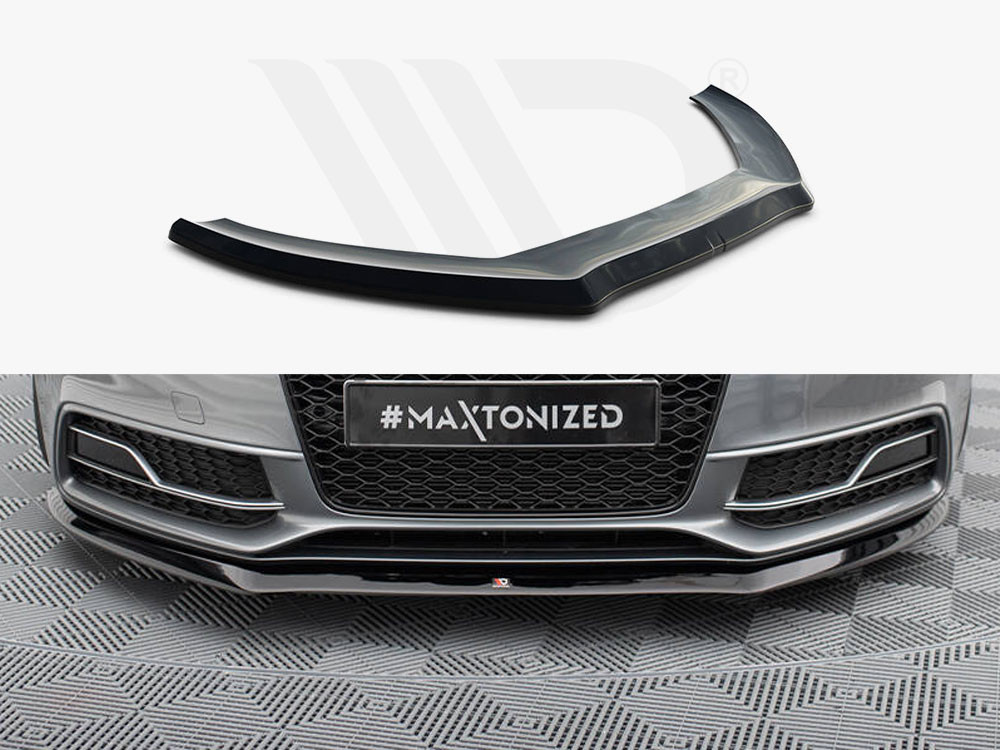 Maxton Design Front Splitter V.1 Audi S5 / A5 S-Line 8T Facelift ...