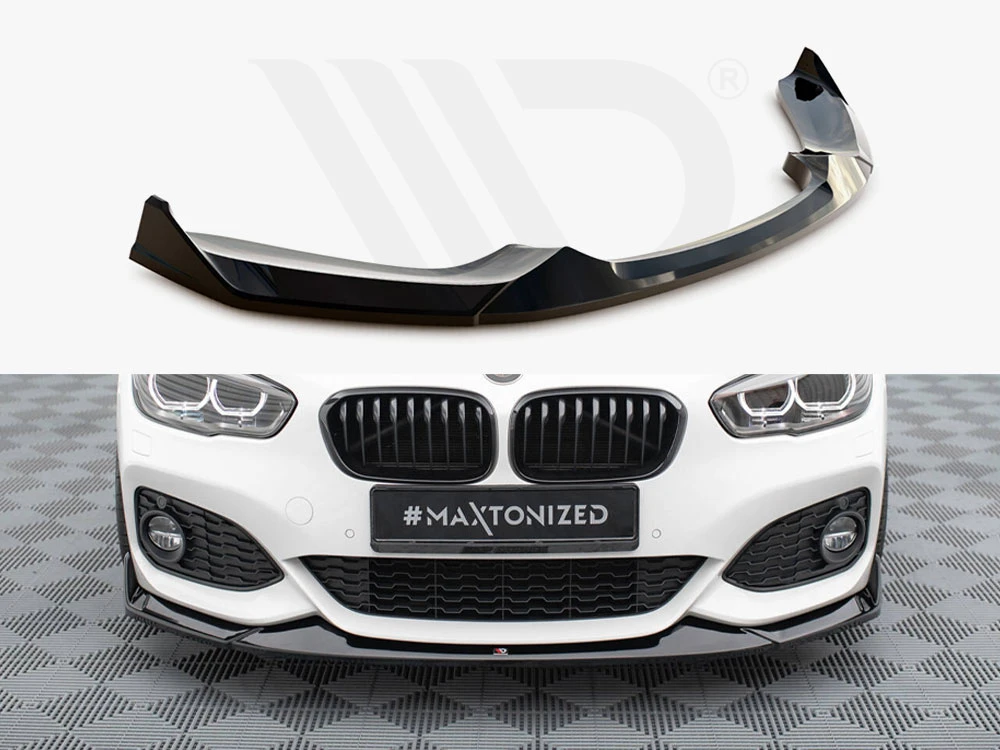 Maxton Design Front Splitter V.4 Csl Look Bmw 1 M-Pack / M140I F20 ...