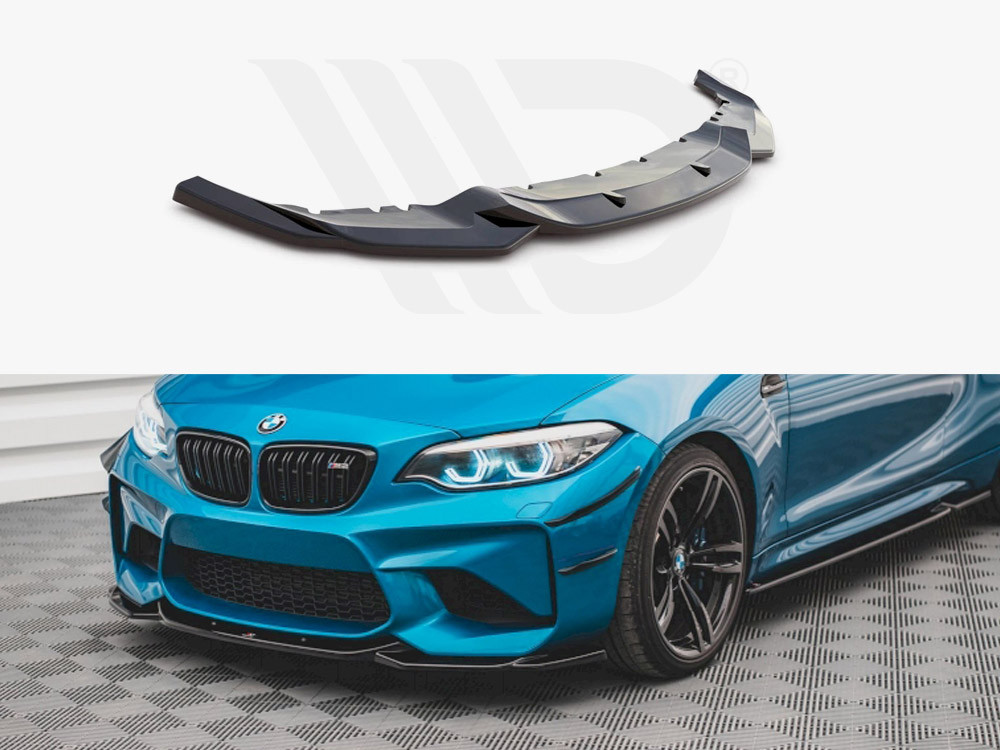 Maxton Design Front Splitter V.3 Bmw M2 F87 (2016-2020) - Ultimate Customs