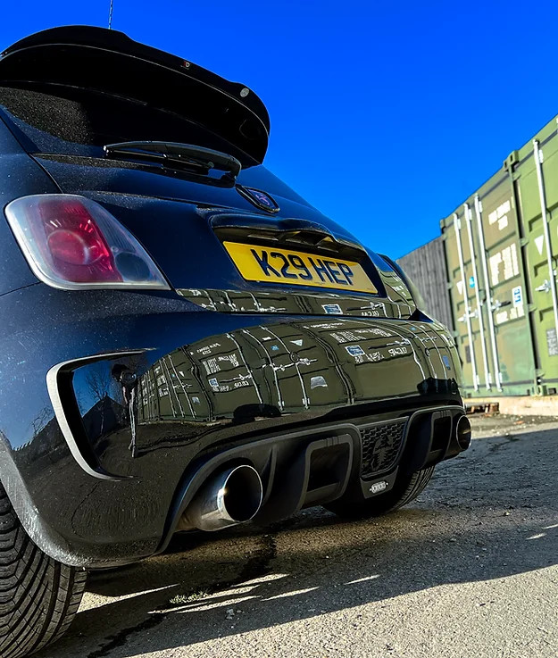 Triple R Composites Fiat 500 Abarth Series 3 Rear Diffusers Only ...