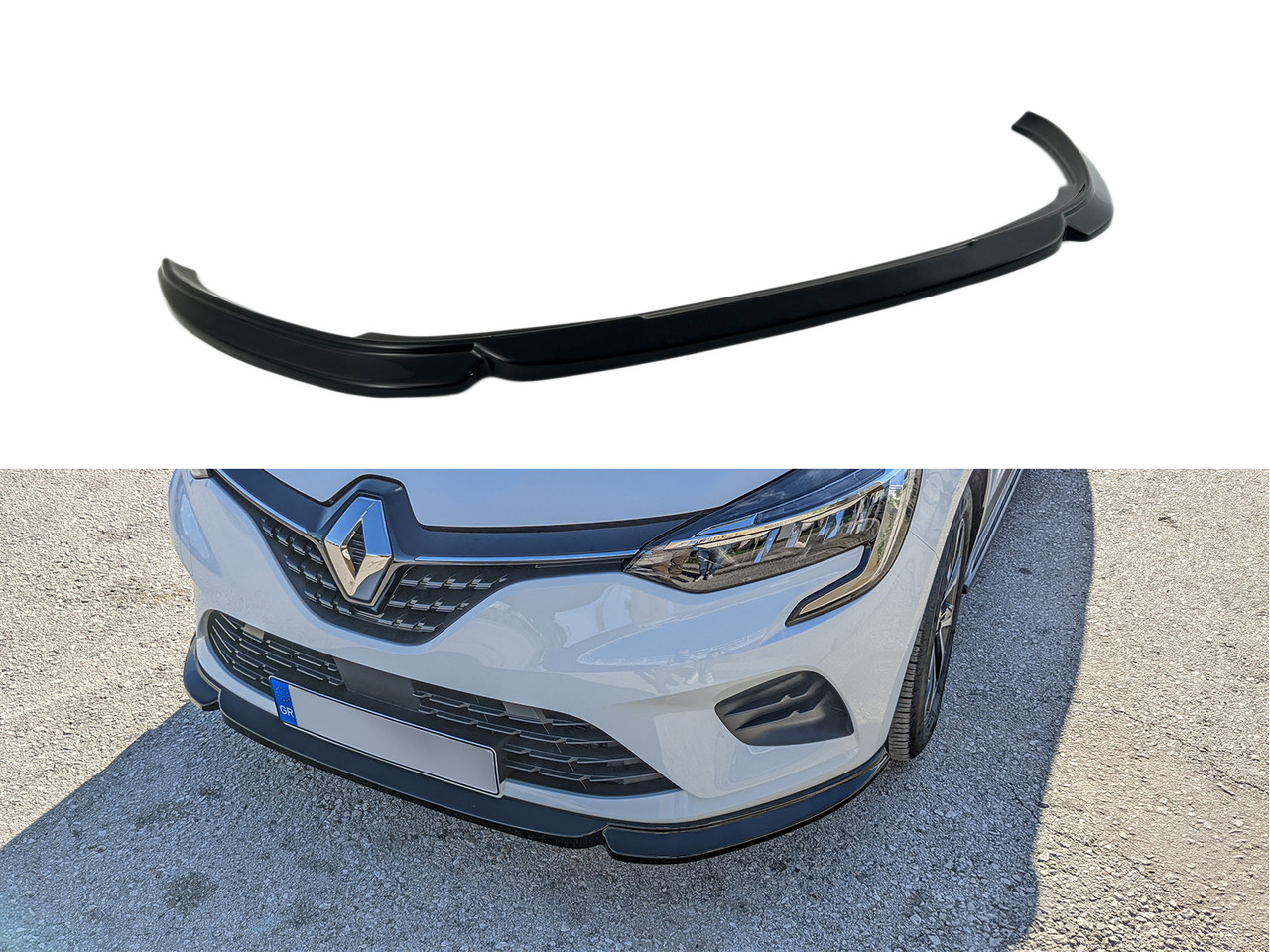 Motordrome Front Splitter Renault Clio Mk5 (2019-2023) - Ultimate Customs