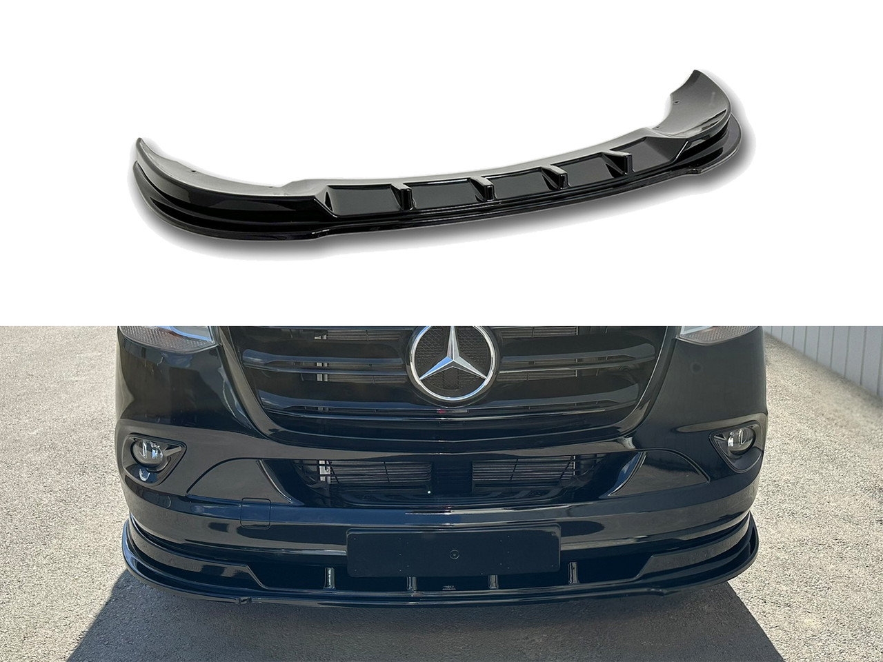 Motordrome Front Splitter Mercedes Sprinter Mk3 (2018-) - Ultimate Customs