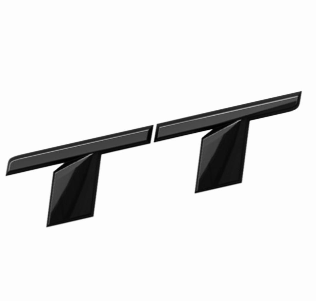 Audi TT Gloss Black Boot Badge