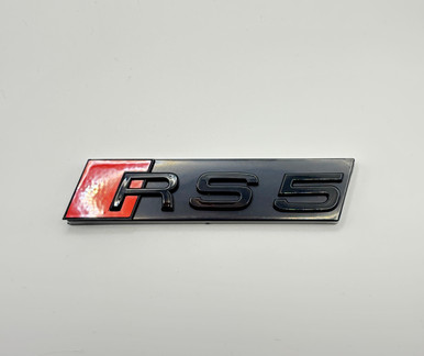 RS5 Grille Badge Gloss Black