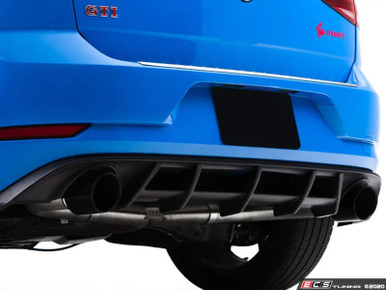 ECS Tuning Rear Diffuser Add On Kit - Golf Mk7.5 GTI - Ultimate Customs