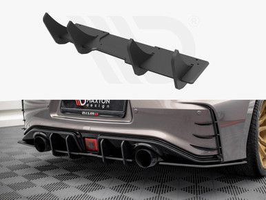 Maxton Design Street Pro Rear Diffuser Nissan 370Z Nismo Facelift (2014 ...
