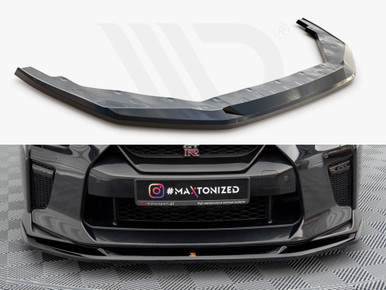 Maxton Design Front Splitter V.1 Nissan Gtr R35 2Nd Facelift - Ultimate ...