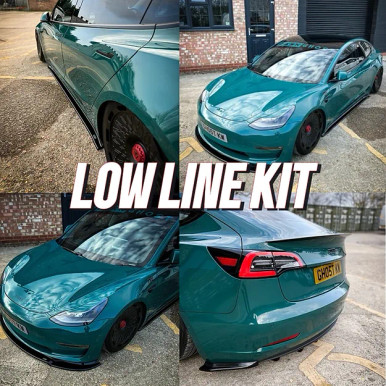 Triple R Composites Tesla Model 3 - Low Line Kit - Ultimate Customs