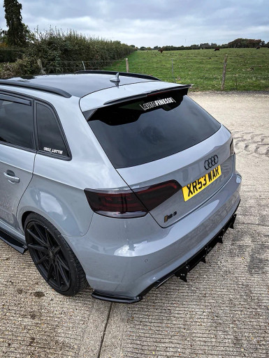Triple R Composites Audi RS3 8V PFL Rear Spats - Ultimate Customs