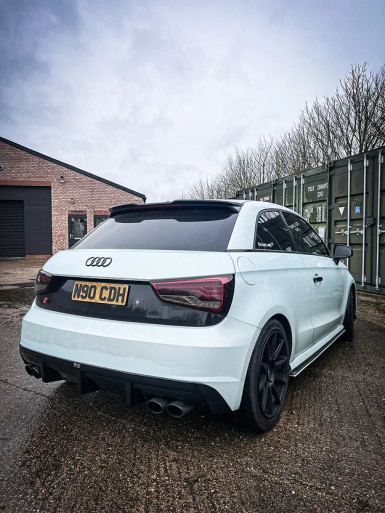 Triple R Composites Audi S1 8X Rear Finned Diffuser - Ultimate Customs