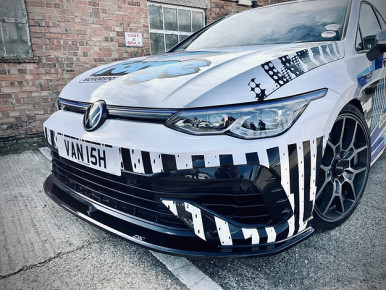 Triple R Composites Volkswagen MK8 Golf R Front Splitter - Ultimate Customs