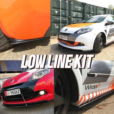 Triple R Composites Renault Clio MK3 RS200 - Low Line Kit - Ultimate ...