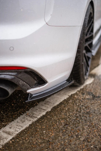 Triple R Composites Dark Ghost - Audi RS5 B9 Rear Spats - Ultimate Customs