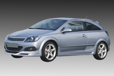 Motordrome Side Skirts V.2 Opel Astra H 3-doors (2004-2009) - Ultimate ...