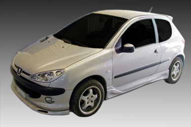 Motordrome Side Skirts Peugeot 206 - Ultimate Customs