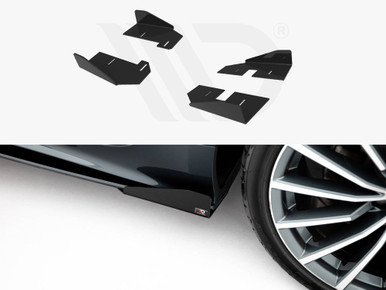 Maxton Design Side Flaps Audi A5 Sportback F5 Facelift - Ultimate Customs