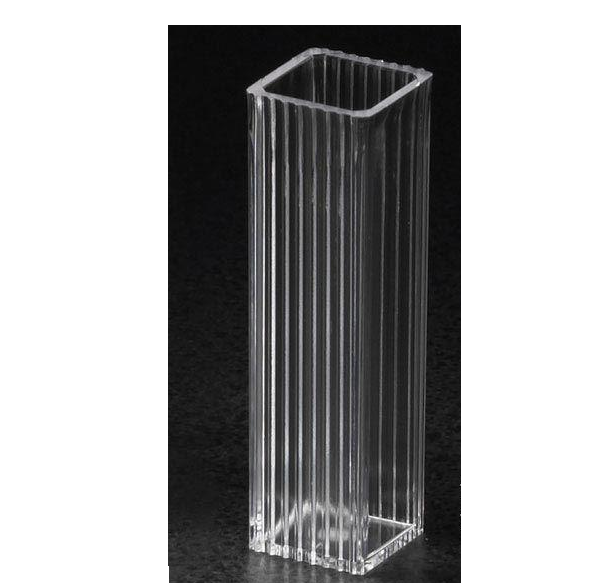 Cuvette, Semi-Micro, 2.9mL, with 2 Clear Sides, PS, 100/Tray, 5 Trays/Unit