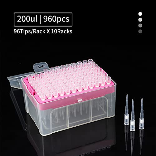 200ul Filtering Pipette Tips - Four E's Scientific Universal Filter ...