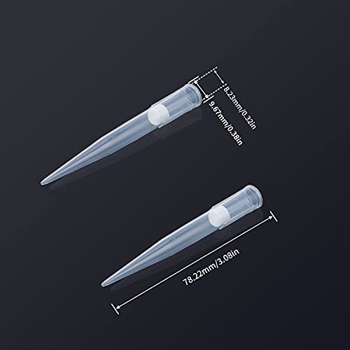 1000uL Filtering Pipette Tips - Four E's Scientific Universal Filter ...