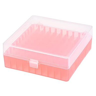 uxcell Centrifuge Tube Freezer Storage Box 100 Places Waterproof ...