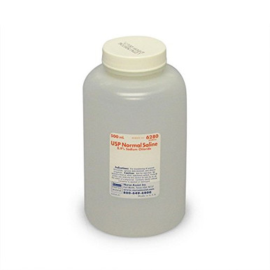 Sterile Saline for Wound & Irrigation | 500ml Bottle