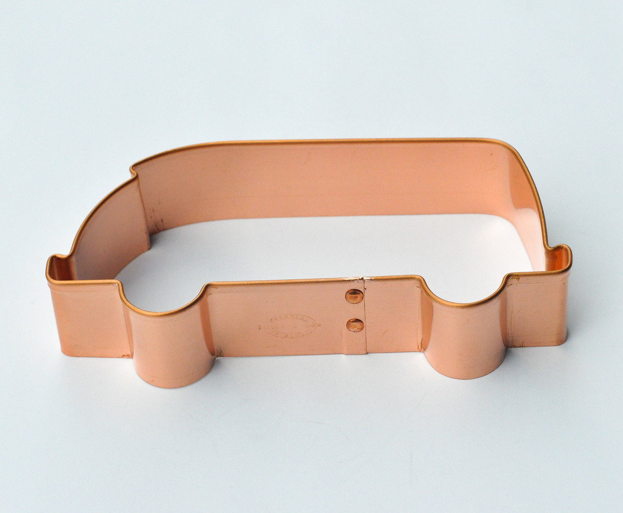 VW BUS side view - ecrandal handmade copper cookie cutters