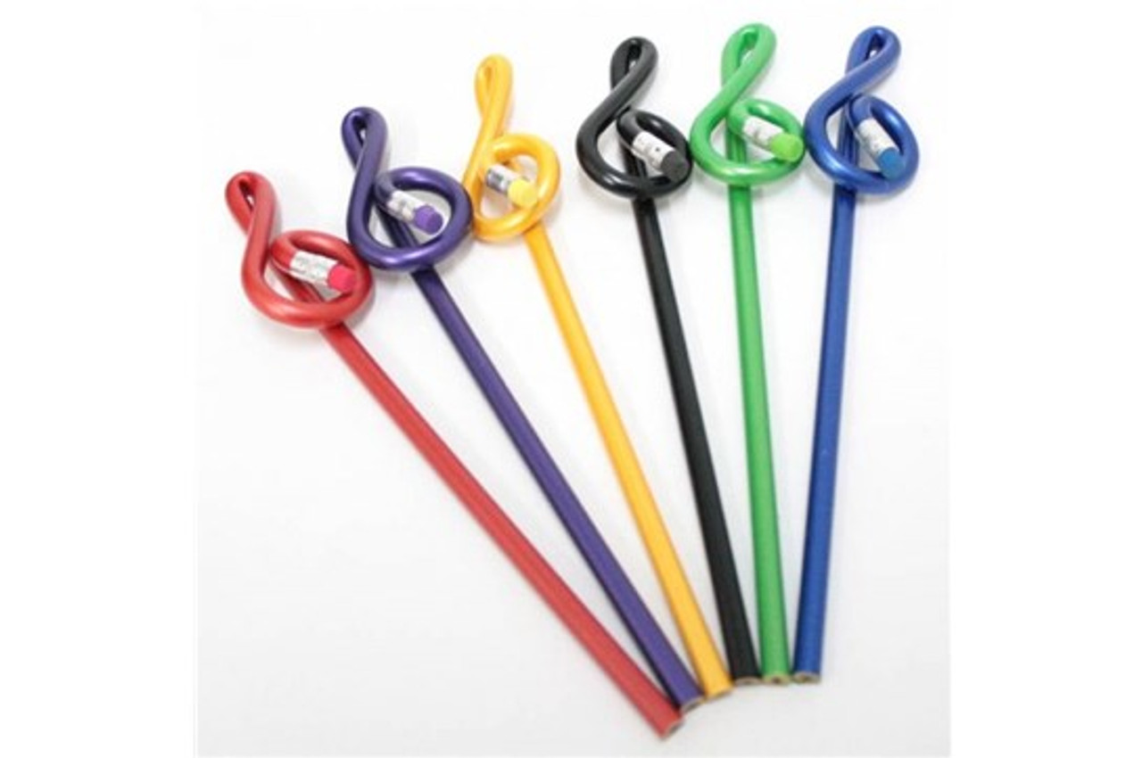 Treble Clef Pencil - Purple - Heid Music